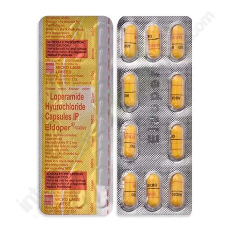 Buy Loperamide 2mg Capsule Online At Low Cost Idm