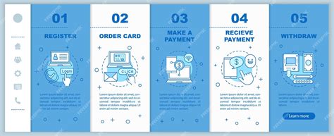 Premium Vector Payment System Onboarding Mobile Web Pages Vector Template Money Transfer