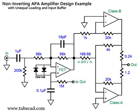 Asymmetrical Parallel Amplifier