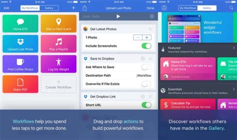 แอป Workflow จาก Apple ได้อัปเดตเพิ่มความสามารถใหม่ พร้อมปรับให้รองรับ