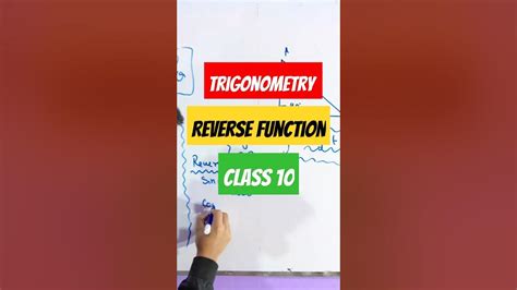 Trigonometry Reverse Function Education🔡🔤 Ytshorts Maths
