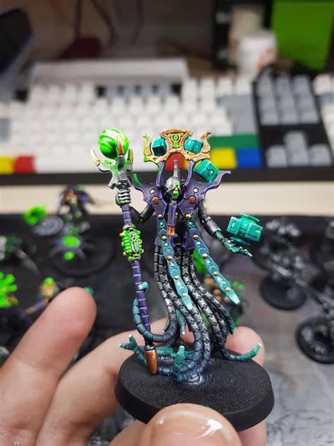 One Of My Favorite Necron Models So Far R Necrontyr