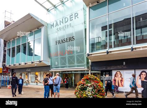 Entrance Into The Mander Centre Shopping Mall Off Dudley Street In