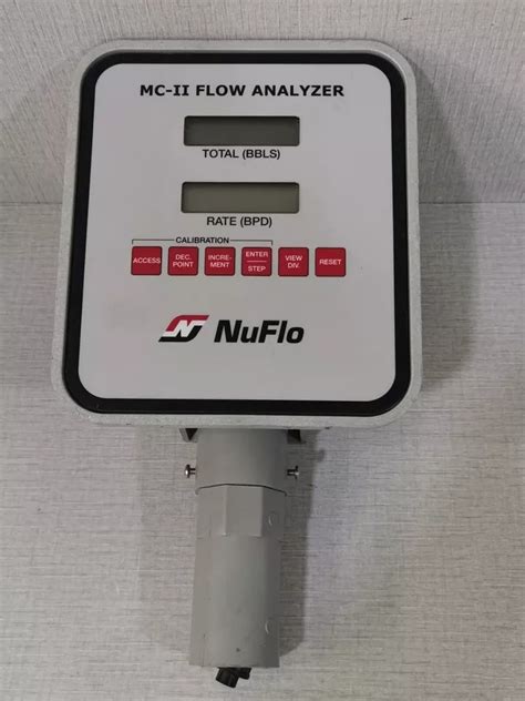 Cameron Nuflo Mc Ii Flow Analyzer Manaru
