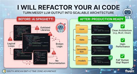 Refactor And Debug Your Flutter Or Python Ai Generated Code By