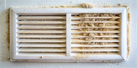 Tackle Indoor Air Pollution Cleaning A Grimy Air Vent And Filter For A