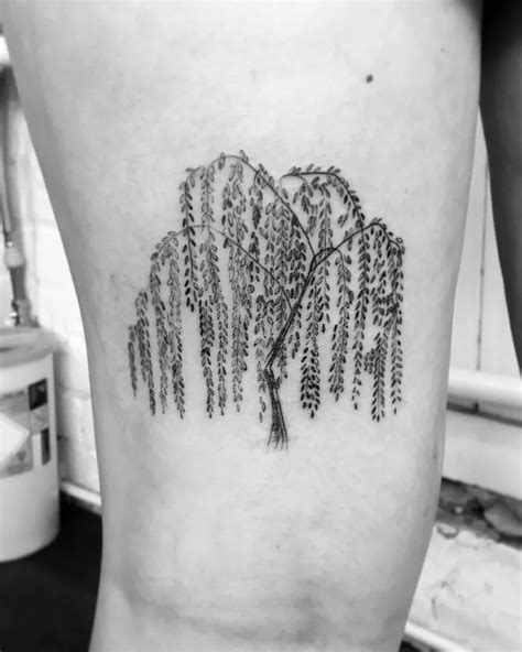 Weeping Willow Tattoo Exploring The Beauty And Symbolism
