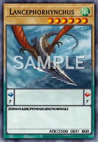 Lancephorhynchus Card Details Yu Gi Oh Neuronofficial Card Game