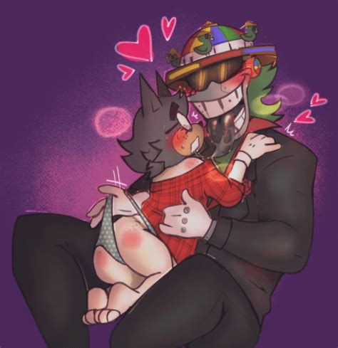 Rule 34 Black Fur Butt Cog Toontown Duo Furry Glasses Gloves Heart