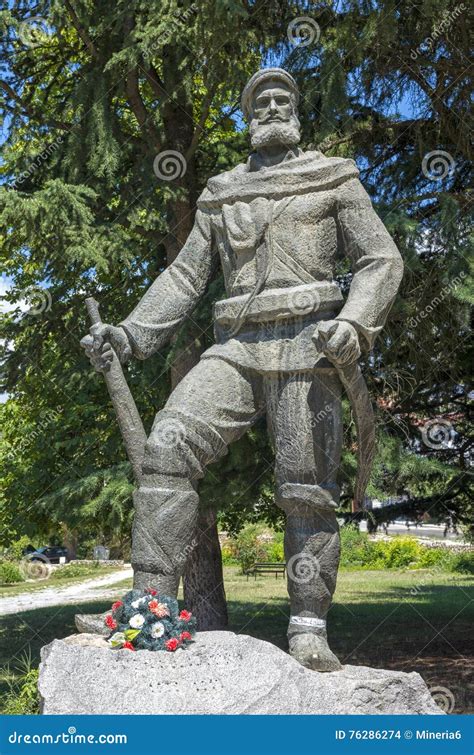 Yane Sandanski Monument Editorial Stock Image Image Of Sandanski 76286274