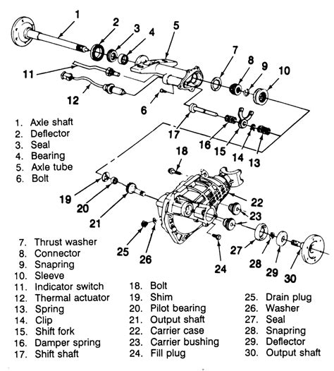 Front Axle Assembly Diagram At George Bousquet Blog