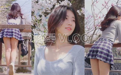 [4k] Ai Lookbook真人身材让人想起初恋的女友装 赏樱装超短裙lookbook直拍mini Skirt Lookbook 一条不