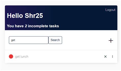 GitHub Shreyashasawa Task To Do List App With User Registration Login Search And Full