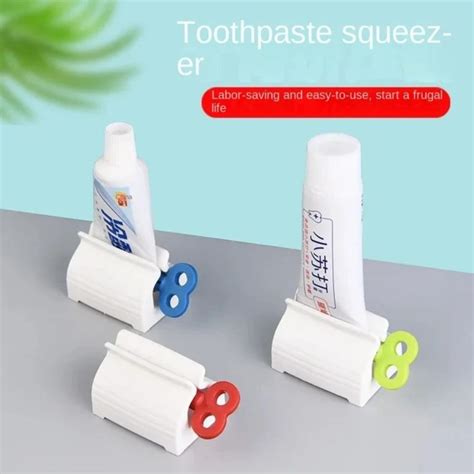 Rotating Roll Toothpaste Clip Toothpaste Dispenser Clip Shopee Malaysia