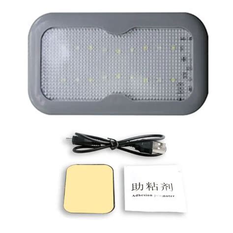 자동차 인테리어 라이트 천장 독서 등 자석 램프 범용 Usb 충전 티몬
