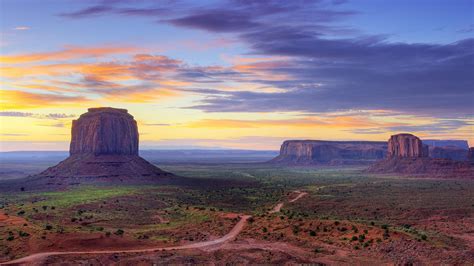 Monument Valley Sunset Wallpapers Top Free Monument Valley Sunset