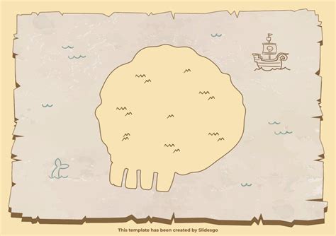 Draw Your Treasure Map For Elementary Google Slides PPT