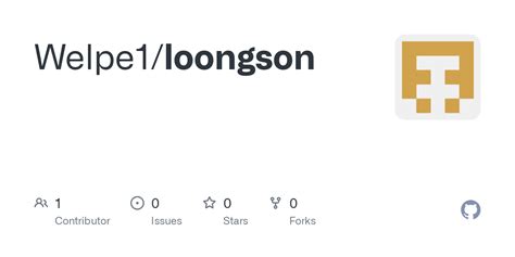 Github Welpe1loongson