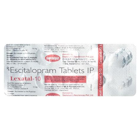 Lexatal 10 Tablet 10s