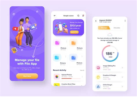 File Manager App On Behance