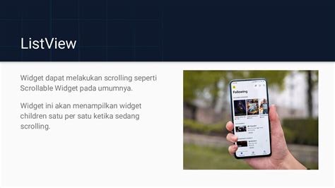 dicoding developer coaching 49 flutter kenali widget listview dan
