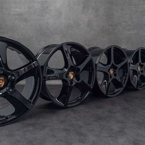 Oem Porsche 18 Inch 996 C4 Sport Techno Rims Gt3 99636213651 Hollow Spoke
