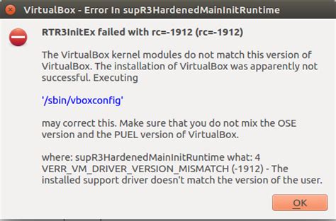 Kernel Virtualbox Fails To Start Vms After Update Ask Ubuntu