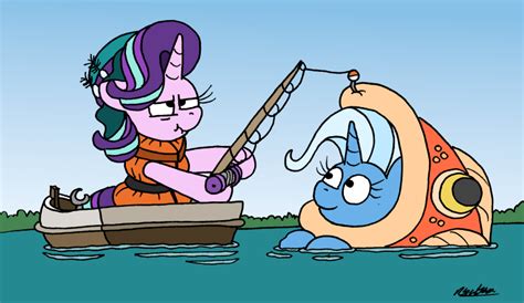 Trixie Starlight Glimmer Mlp Art Minor Bobthedalek My