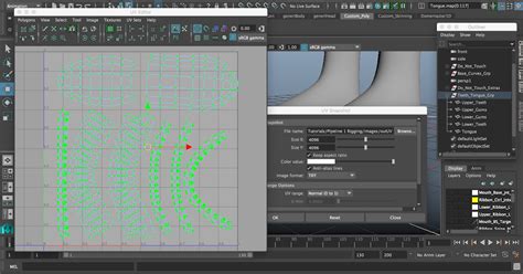 Deanna Crisbacher Maya Pipeline Facial Rigging Pt Adding Teeth A Tongue Part