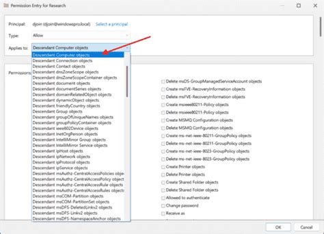 Delegate Permissions For Domain Join 4sysops
