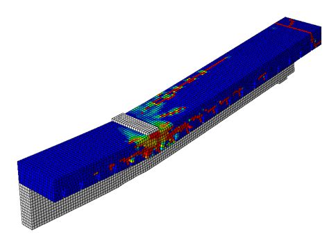 Cracks In The Timber Concrete Composite Beam With Re Entrant Profiled Download Scientific