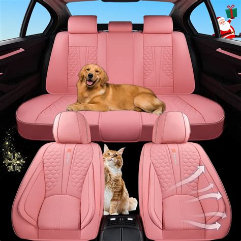 Car Seat Cover For Chevrolet Trailblazer 2021 2026 Pink Car Seat