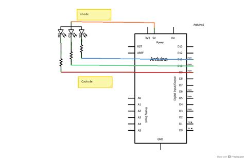 Can Somebody Please Explain Wiring Of RGB LED General Electronics Arduino Forum