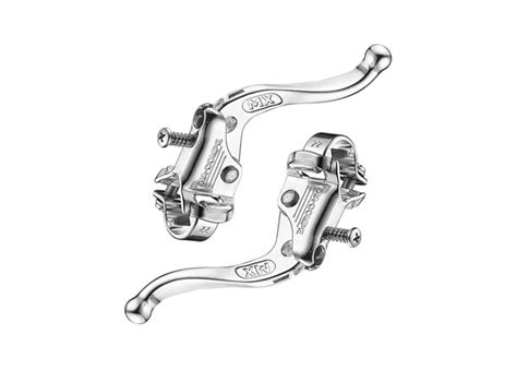 Old School Bmx Silver Mx 123 Tech 4 Left And Right Levers