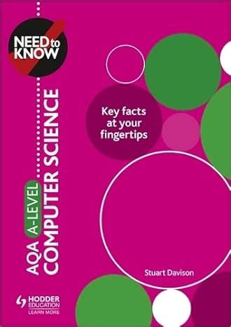 Need To Know AQA A Level Computer Science Paperback Books