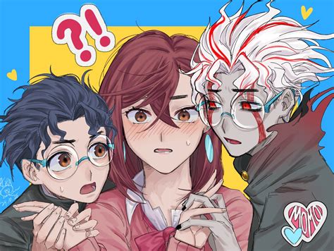 Ayase Momo And Takakura Ken Dandadan Drawn By Marigold Chumi Danbooru