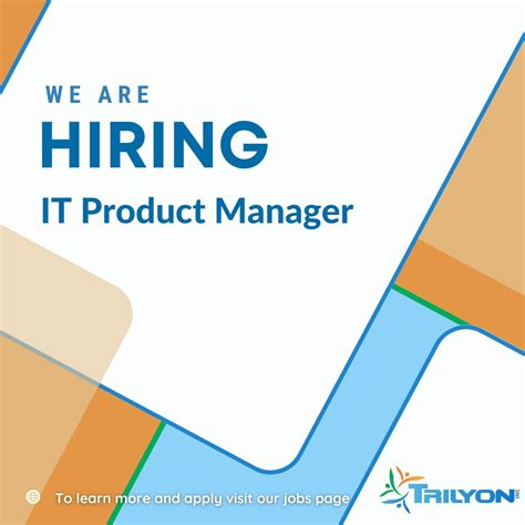 trilyon inc on linkedin hiring productmanager career