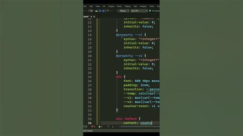 Percentage Animation Html Css Youtube