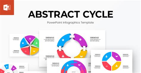 Modèle Powerpoint Dinfographie De Cycle Abstrait
