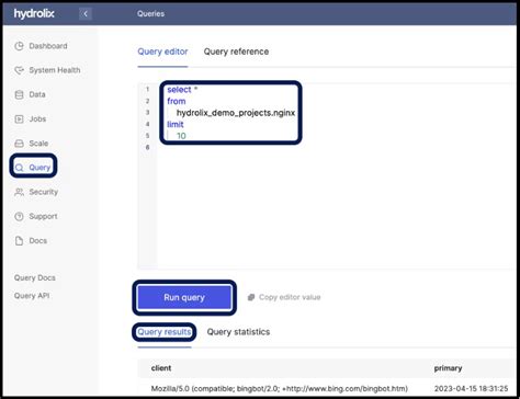 Step 3 Query Data