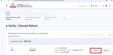 How To E Verify Itr Through Sbi Net Banking