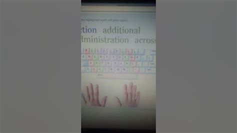 Touch Typing Course Set Fingure Video Shorts Youtube