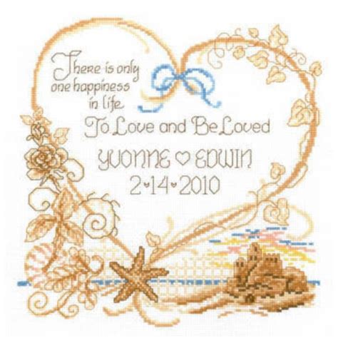 Seaside Wedding Pattern Hand Embroidery And Sewing Essentials For Every Crafter