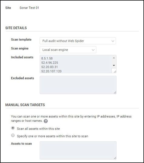 Working With Project Sonar Nexpose Documentation