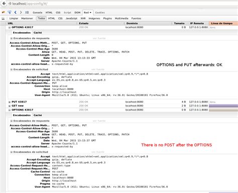 Java Post Blocked Even When Cors Is Enabled Stack Overflow