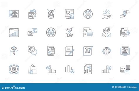 Diagnosis Line Icons Collection Assessment Analysis Evaluation