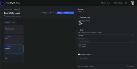 make ci cd part of your development flow with teamcity pipelines the