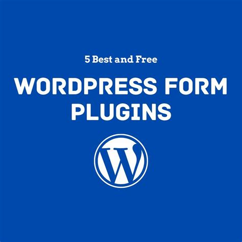 5 Free Wordpress Form Plugins For Your Blog Loveumarketing