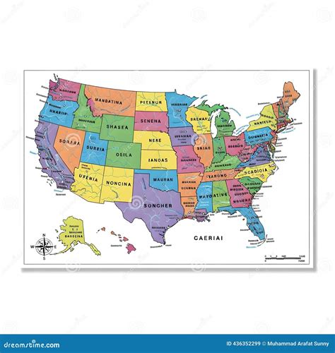 Names Of The United States Map With State Names And Capitals Nick Map