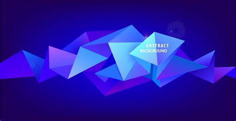 Composition Of 3d Cubes And Other Geometric Vector Image